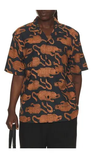 KARDO Ronen Shirt In Black - Multi