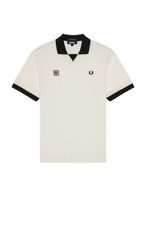 Fred Perry X Meyba Printed Polo In White