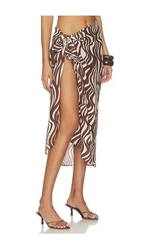 Enza Costa Sarong In Brown