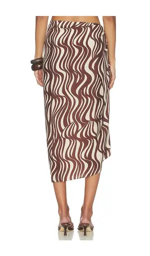 Enza Costa Sarong In Brown