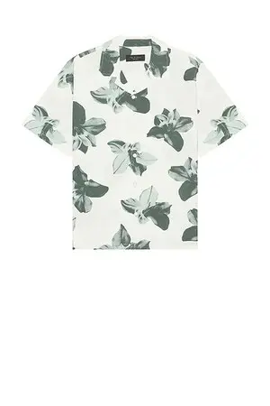 Rag & Bone Avery Printed Shirt - Mint