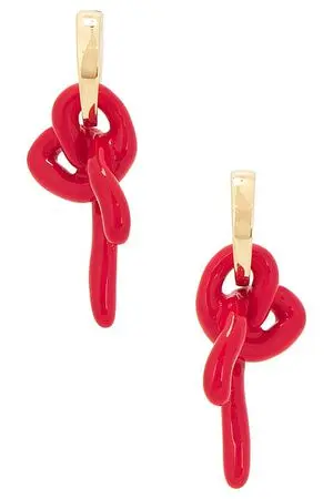 Bottega Veneta Knot Dangle Earrings