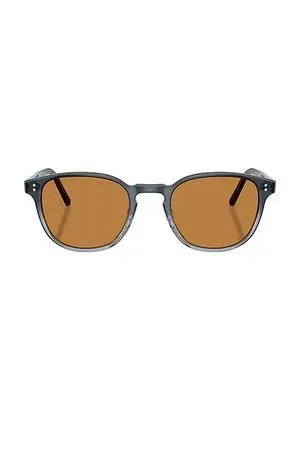 Oliver Spencer Fairmont Sun Irregular Sunglasses - Twilight Gradient
