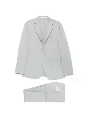 Eleventy Single-breasted Suit - Blue