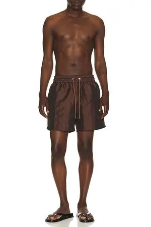 Frescobol Carioca Rio Swim Short - Brown