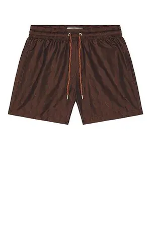 Frescobol Carioca Rio Swim Short - Brown