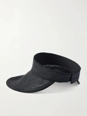 Eugenia Kim Trixie Raffia Sunhat - Black