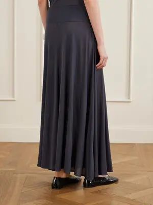ST. AGNI Tencel™ Lyocell Midi Skirt