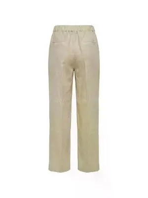 120% Lino Pleated Trousers