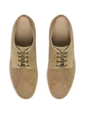 LARDINI Suede Derby Shoes