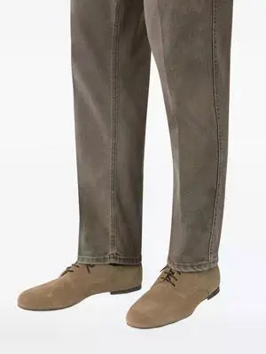 LARDINI Suede Derby Shoes