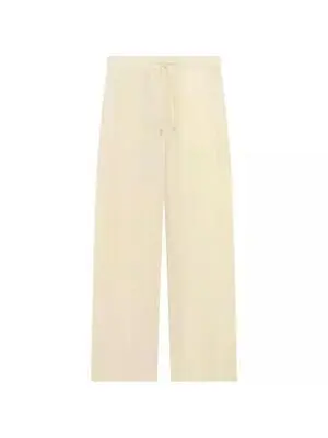 LARDINI Soft Linen Striped Trousers