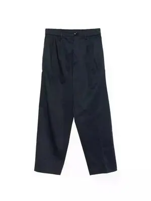 LES HOMMES Pleated Elasticated-waist Trousers