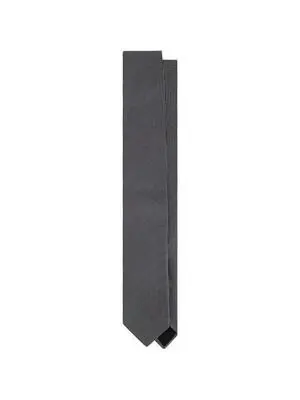 LARDINI Micro-dot Silk Neck Tie - Blue