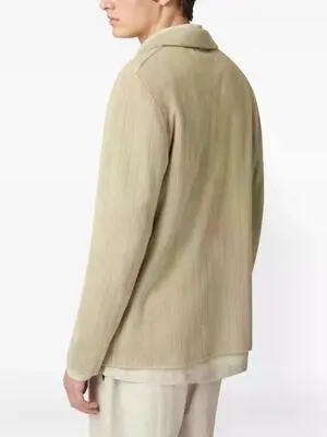 LARDINI Single-breasted Knit Jacket