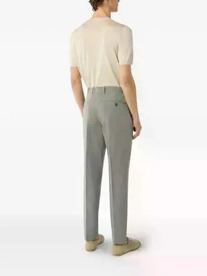 LARDINI Flat-front Trousers
