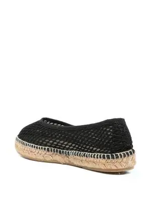 Manebí Mesh Espadrilles - Black