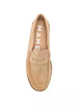 Manebí Suede Penny Loafers