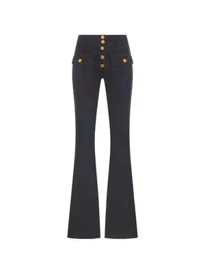 Seafarer Anais High-waisted Flared Jeans - Black