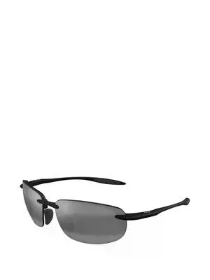 Maui Jim Ho'okipa Ultra Rimless Sunglasses - Black