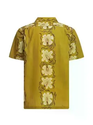 Patagonia Floral-print Short-sleeved Shirt - Yellow