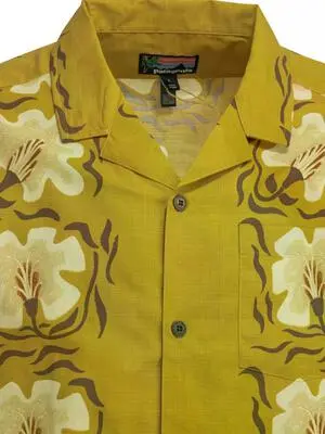Patagonia Floral-print Short-sleeved Shirt - Yellow