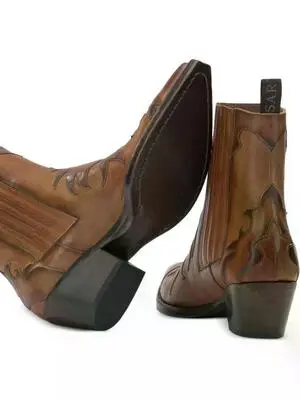 Sartore Leather Cowboy Boots