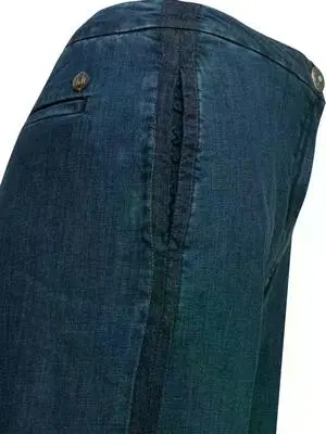 SHAFT JEANS Pressed-crease Wide-leg Jeans
