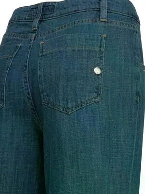 SHAFT JEANS Belt-loop Wide-leg Jeans