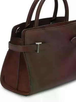 LE TANNEUR Medium Émie Tote Bag - Brown