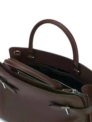 LE TANNEUR Medium Émie Tote Bag - Brown