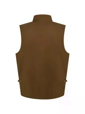 CECCARELLI Buckled-side Zip-pocket Gilet