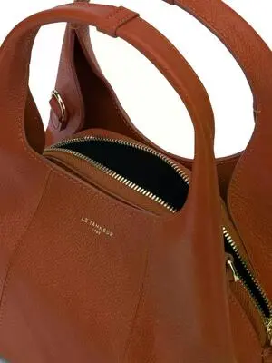 LE TANNEUR Grainy Leather Tote Bag