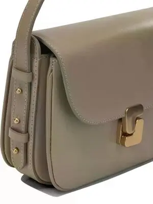 Soeur Mini Belissima Leather Crossbody Bag - Neutrals