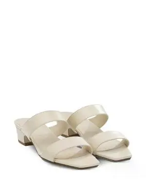 AeydĒ Kami Square-toe Sandals - Neutrals