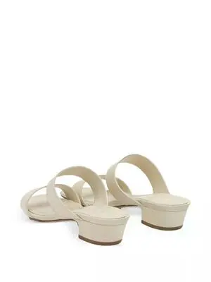 AeydĒ Kami Square-toe Sandals - Neutrals