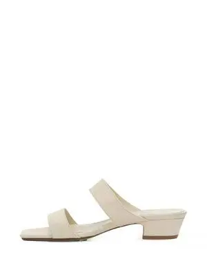 AeydĒ Kami Square-toe Sandals - Neutrals