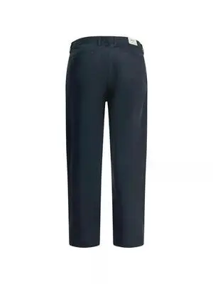 Nn07 Aden Straight-leg Linen Chinos - Blue