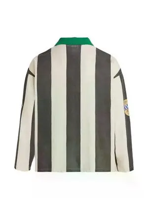 FOUND Striped Long-sleeve Sweatshirt - Black