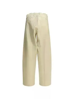 GOLDWIN Panelled Wide Leg Jeans