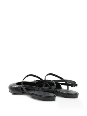 POMME D´OR Pointed-toe Slingback Flat Pumps