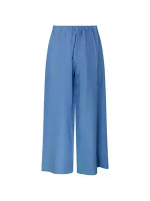 Max Mara Aurora Palazzo Trousers - Blue