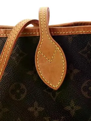 LOUIS VUITTON Neverfull Monogram Canvas Pm Tote Bag - Brown