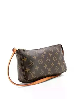 LOUIS VUITTON Pochette Accessoires Nm Monogram Clutch - Brown