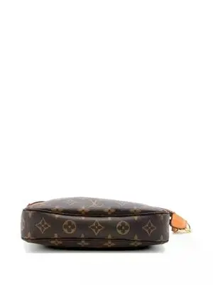LOUIS VUITTON Pochette Accessoires Nm Monogram Clutch - Brown