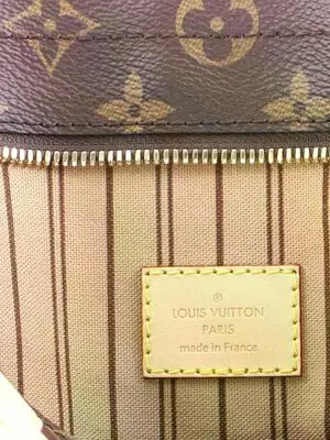 LOUIS VUITTON Cabas Mezzo Nm Monogram Canvas Tote Bag - Brown