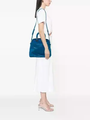 Dior 2012 Medium Lambskin Cannage Polochon Granville Satchel
