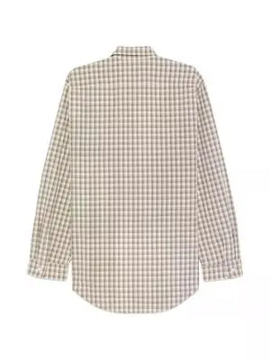 Nanushka Check-print Chest-pocket Shirt