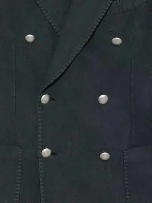 L.B.M. 1911 Double-breasted Peaked-lapels Blazer - Grey