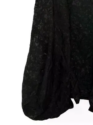 Comme Des Garçons Jacquard-pattern Dress